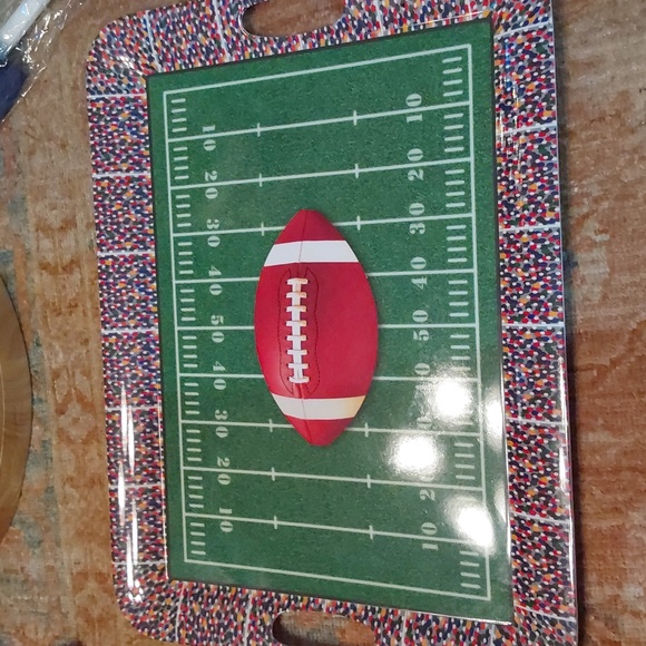 Kitchen | Awesome 2 Inch Football Party Tray | Poshmark